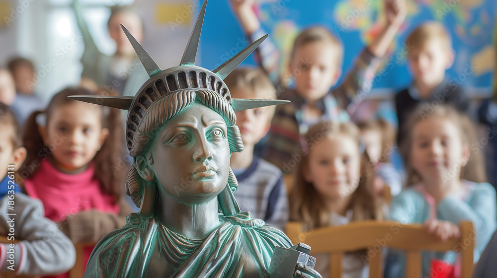 Children Learning History - Children learning about the history of the ...