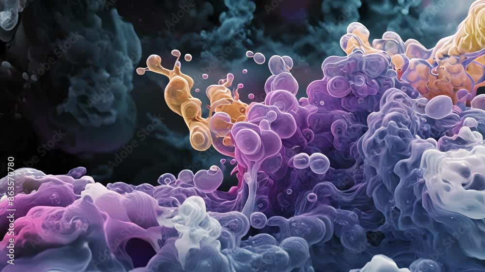 A cryogenic electron microscopy animation capturing the degradation of ...