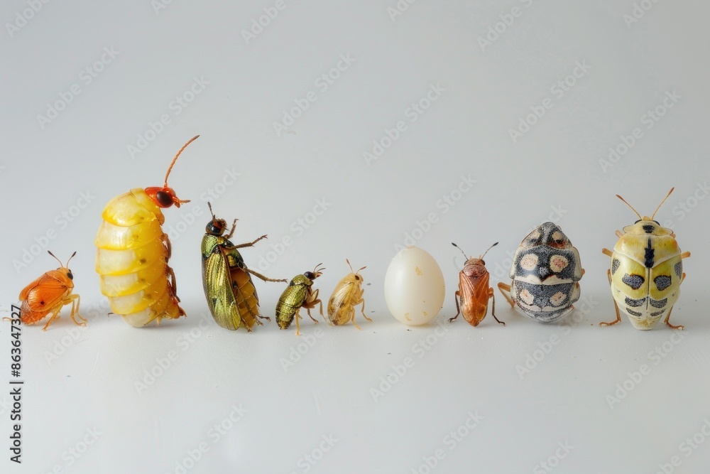 Insect Metamorphosis: Document the stages of metamorphosis in insects ...