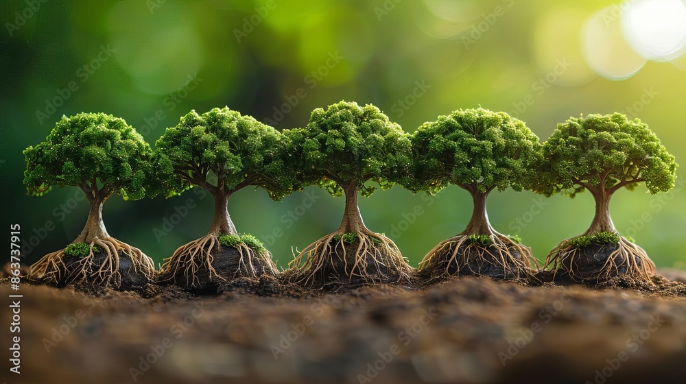 The 7 Habits of Highly Effective People, Seven interconnected trees ...