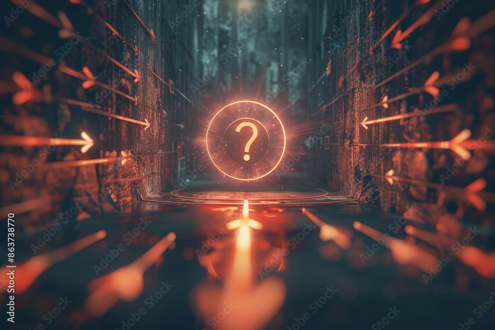 Start with Why, A bullseye with a question mark in the center ...