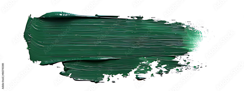green paint brush stroke smear color texture swatch background lipstick ...