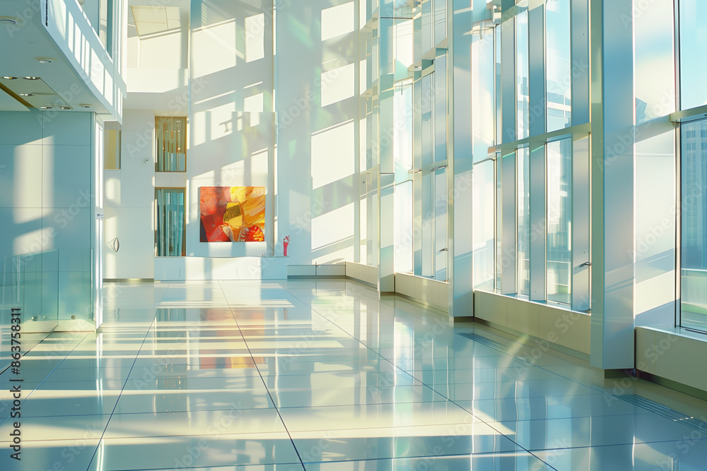 Photorealistic photography in a bright indoor setting showcases ... Photorealistic photography in a bright indoor setting showcases ...