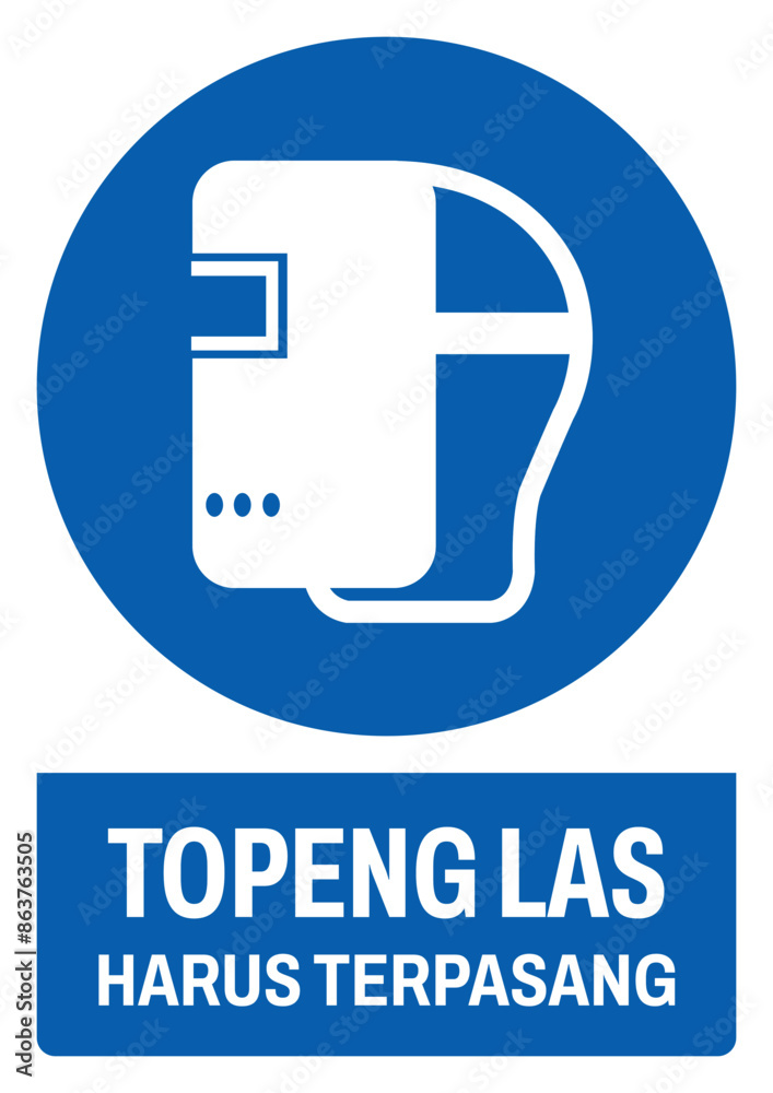 ISO mandatory safety signs v2 in indonesian_topeng las harus terpasang ...