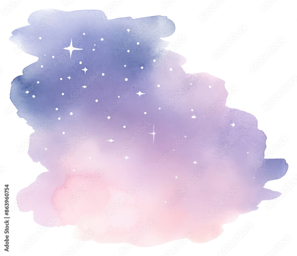PNG Night sky backgrounds nature white background. Stock Illustration ...