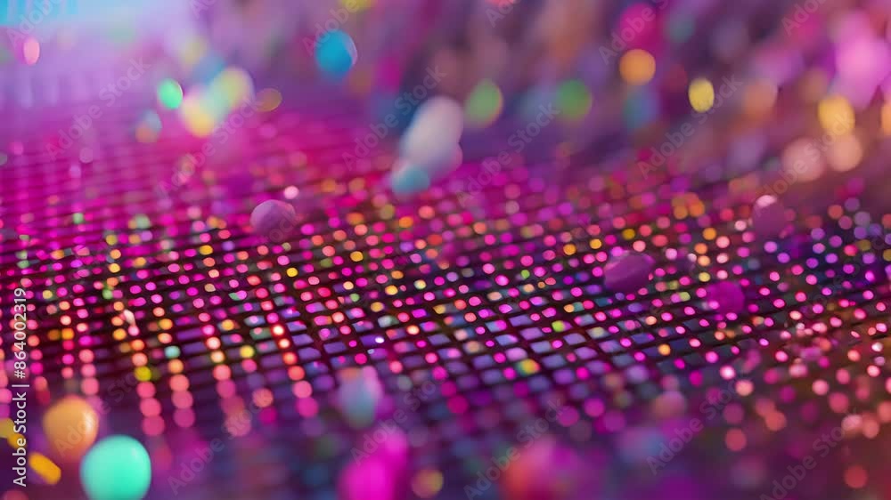 Tiny intricate pixels create a seamless texture across the glossy OLED ...