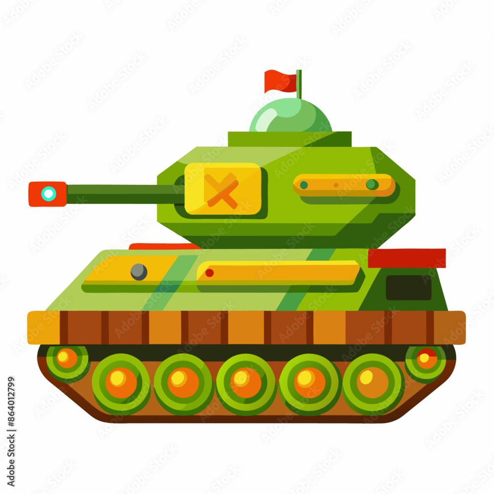 tank clipart cartoon Illustration drawing Stock Vector | Adobe Stock