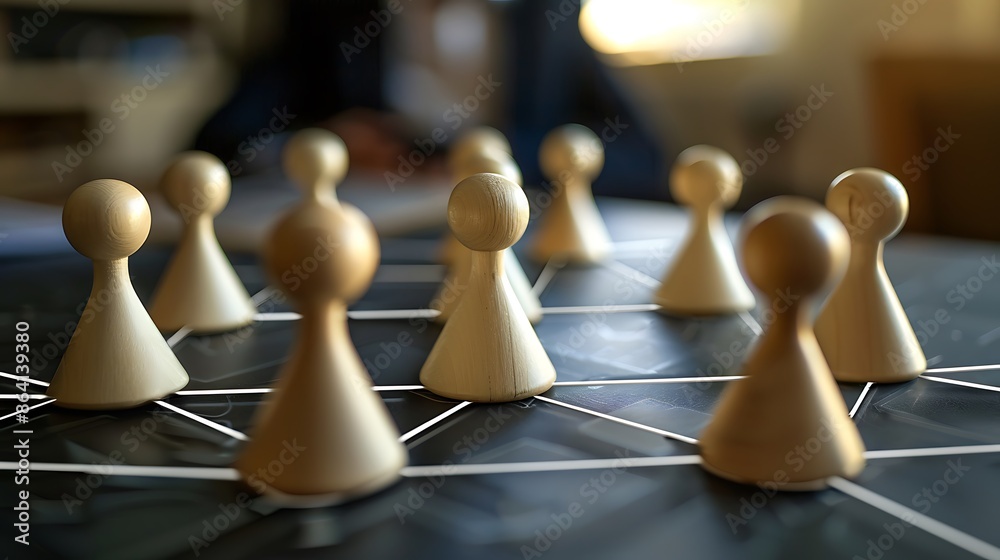 Organizational Structure: Collaborative Teamwork Stock Photo | Adobe Stock