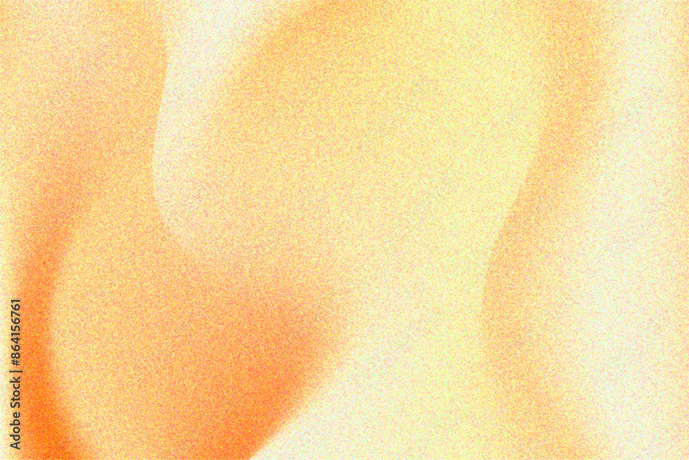 Abstract orange, yellow gradient with grain texture, mixed colors ...
