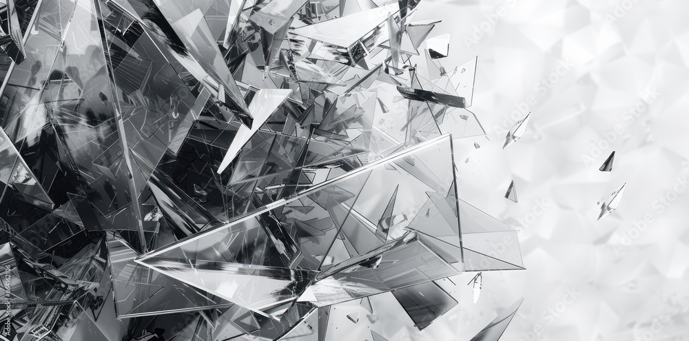 High-resolution image of microscopic diamond particles, displaying ...