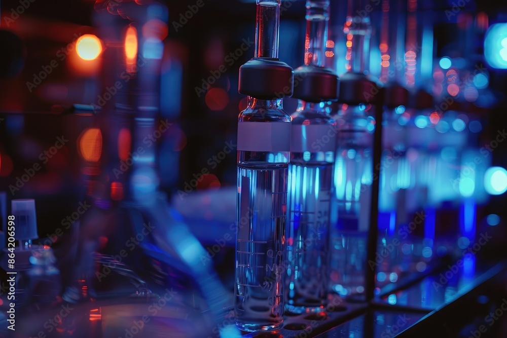 Chemistry laboratory research, experiments, and projects: science, test ...