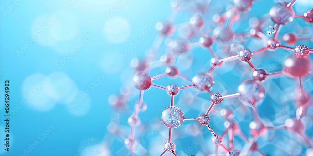 Nanotechnology structure with nanoparticles in carbon nanotube against ...