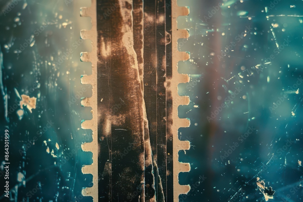 vintage film effect overlay with dynamic rolling motion evoking ...