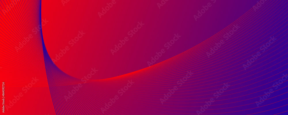 Glowing abstract vector wavy Line background Design for AI and all ...