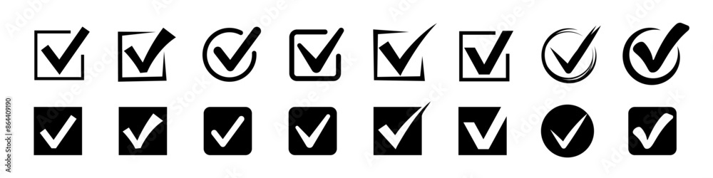 Check mark icon. Check mark. Stock Vector | Adobe Stock