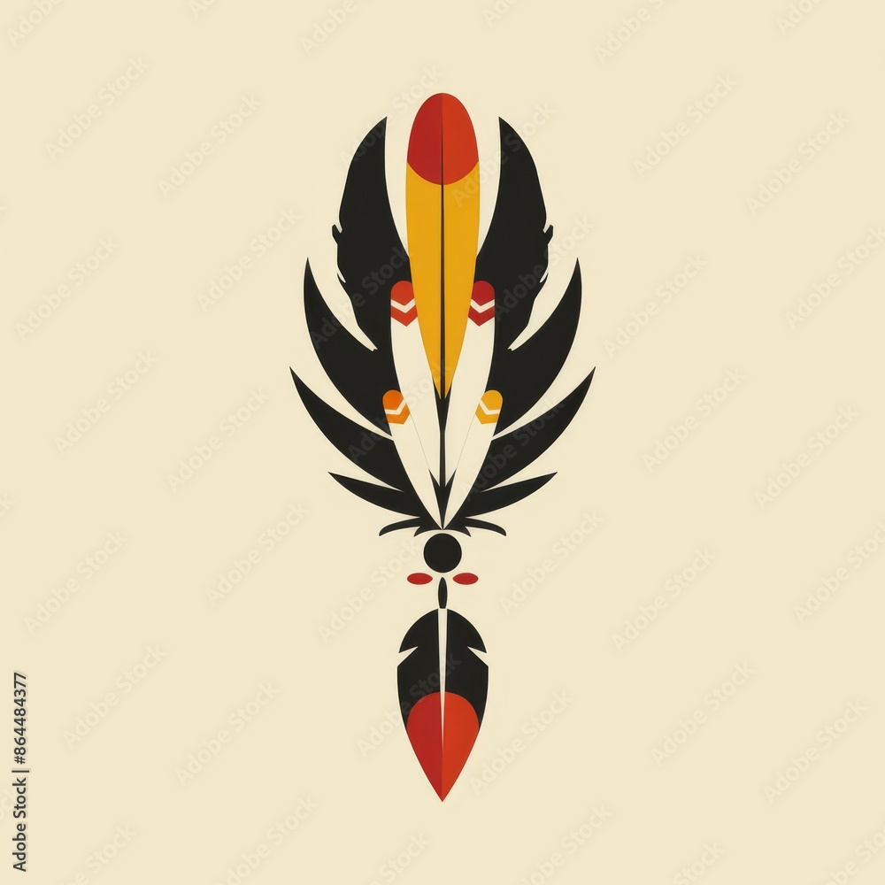 Culturally inspired vector logo for National Indigenous Peoples Day ...