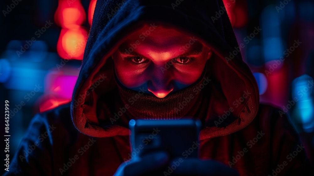 Scammer use smartphone to steal information online, Cyber safety ...