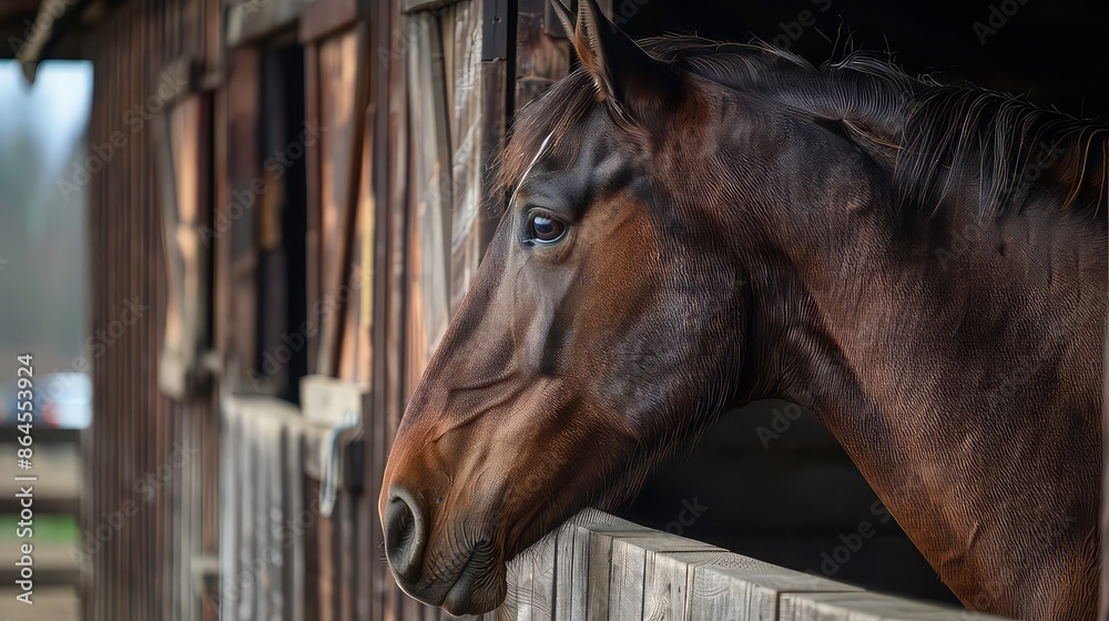 horse stall agriculture animal barn bar bay boarding brown building ...