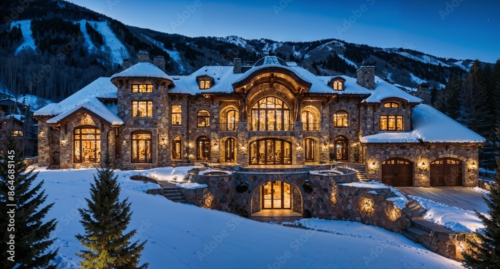 A dream mansion worth tens of millions of dollars with breathtaking ...