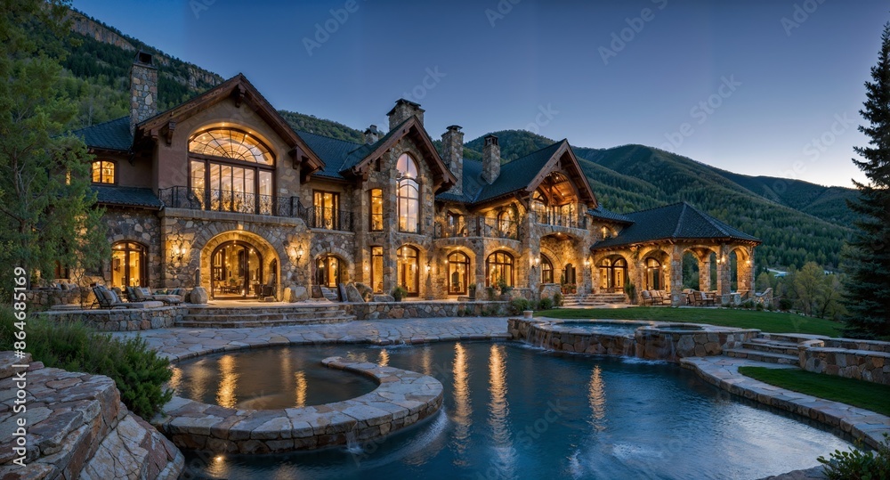A dream mansion worth tens of millions of dollars with breathtaking ...