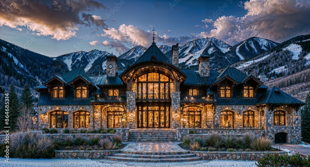 A dream mansion worth tens of millions of dollars with breathtaking ...