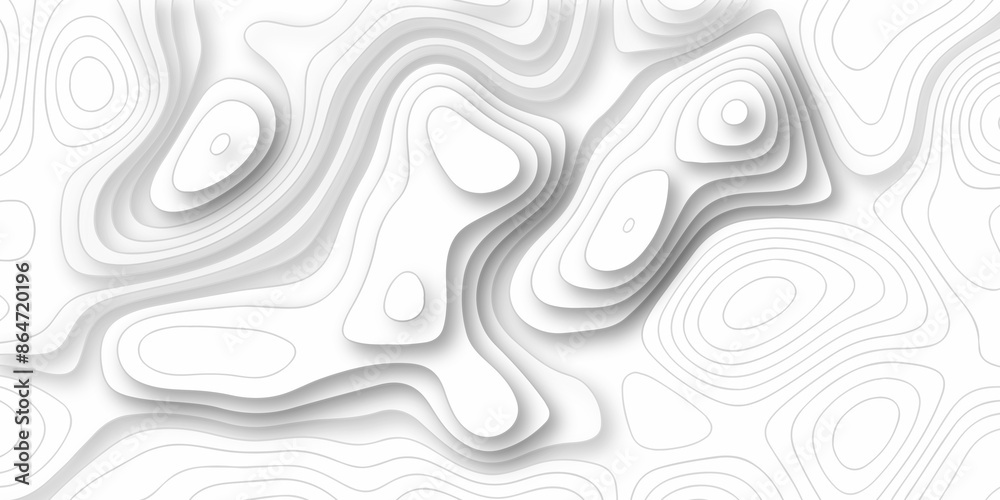Geometric stiped line grid map Topographic contour lines. Seamless ...