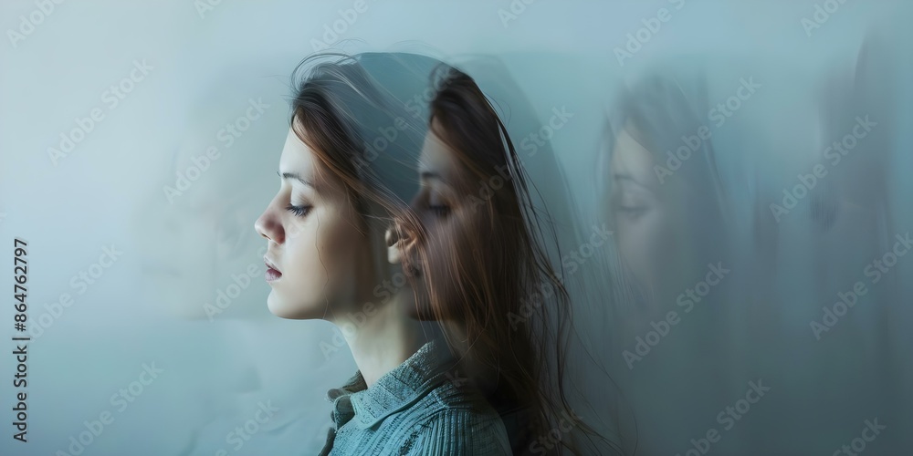 Distorted self-perception and body image due to a woman's mental ...