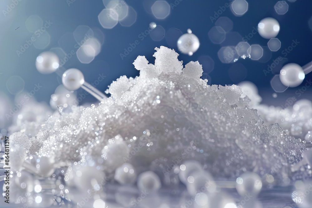 Chemical structure of sodium nitrite and its applications, food and ...