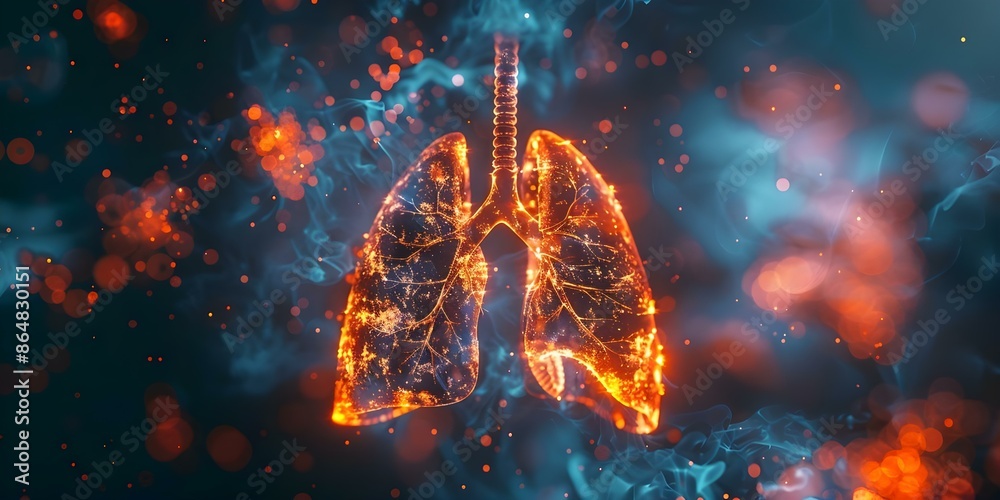 Visual Explanation of How Emphysema Affects Lung Health and Breathing ...