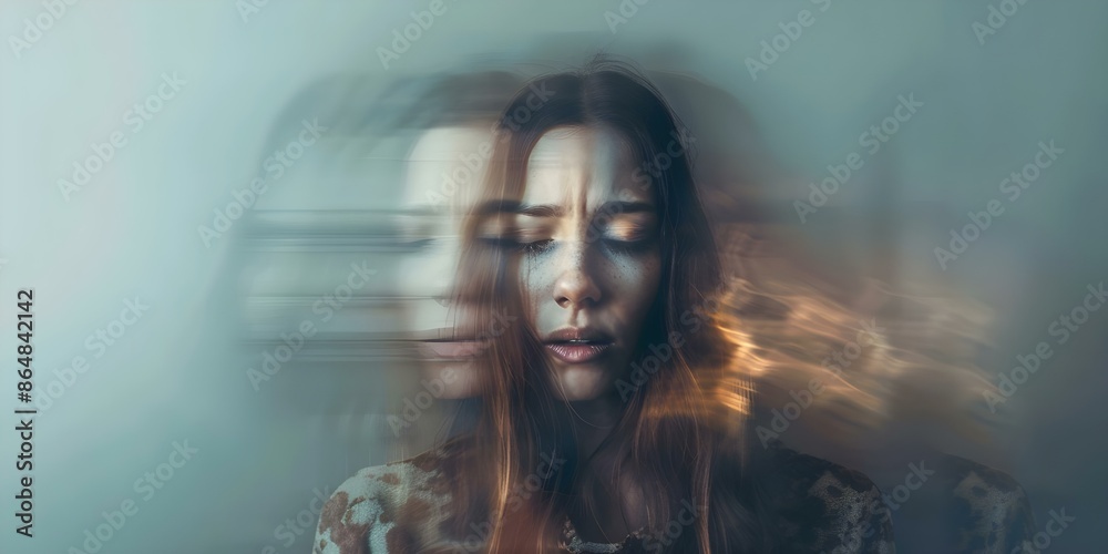 Distorted self-perception and body image due to a woman's mental ...