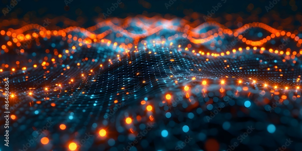 Visualizing a Neural Network Chatbot AI Through 3D Animation for Deep Learning. Concept Deep ...