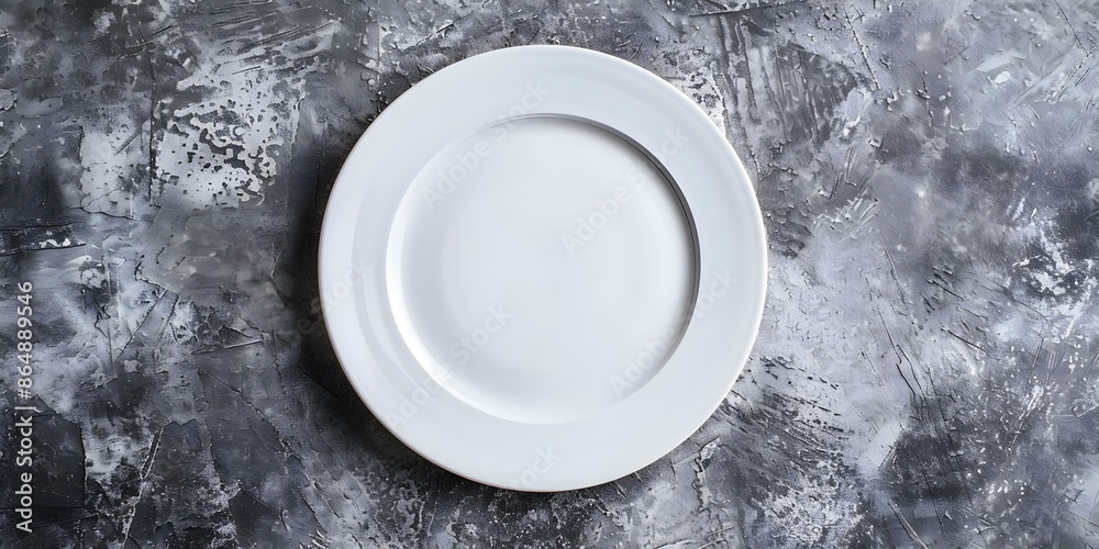 The Symbolism of a White Plate Anorexia's Impact on Food and Body Image ...