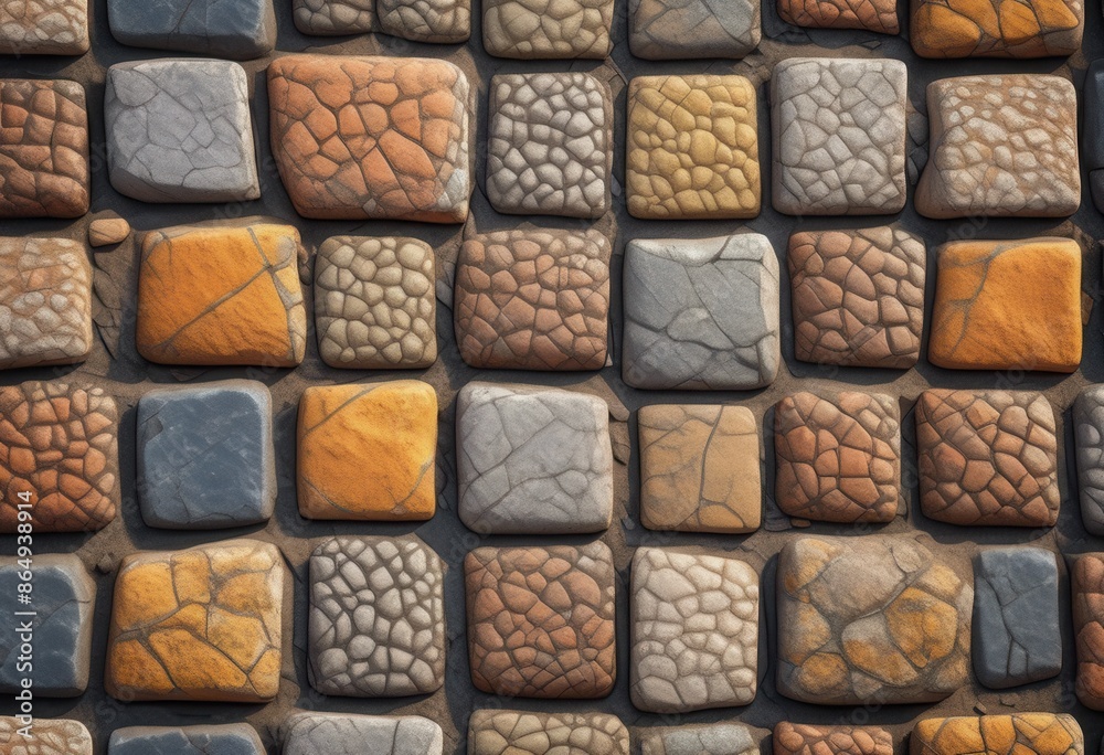 detailed view stone pavement texture natural patterns textures, ground ...