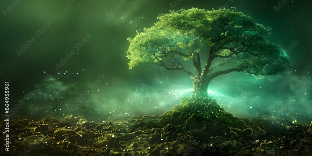 The Symbolism of the Green Glowing Tree Ancestral Roots and Family ... The Symbolism of the Green Glowing Tree Ancestral Roots and Family ...