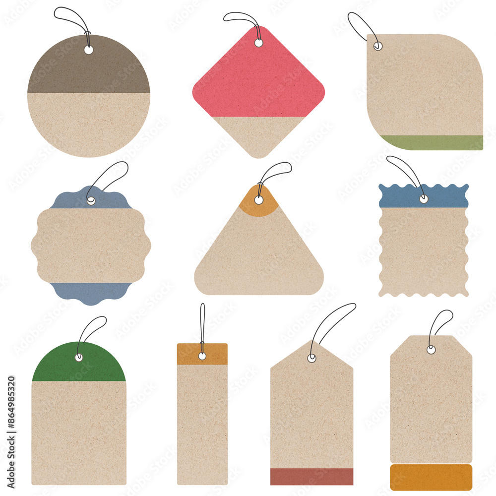 Shopping tag png sticker, eco transparent printable clipart text space ...