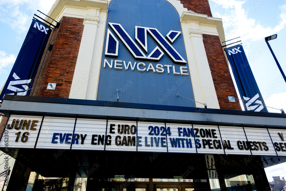 Foto de Newcastle UK: 8th June 2024: Exterior of the NX music venue in ...