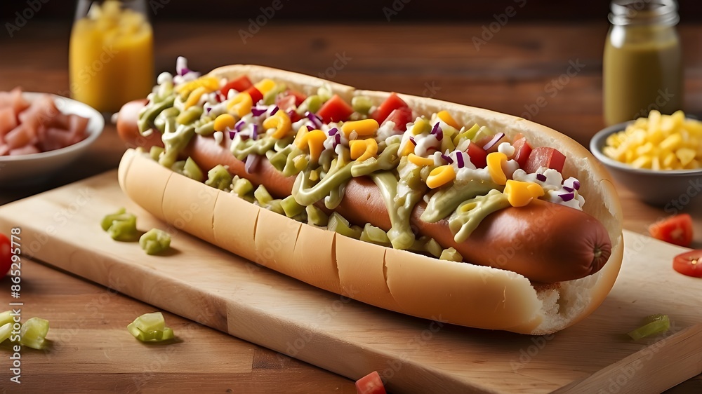 Get creative and design your own unique hot dog creation for National ...