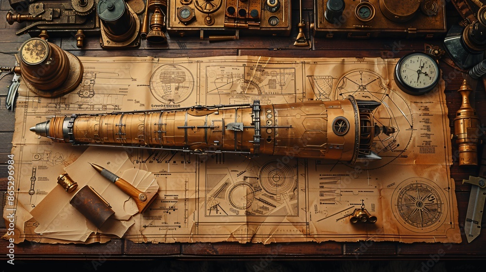 Open book Treasure map antique nautical chart navigation map pattern on ...