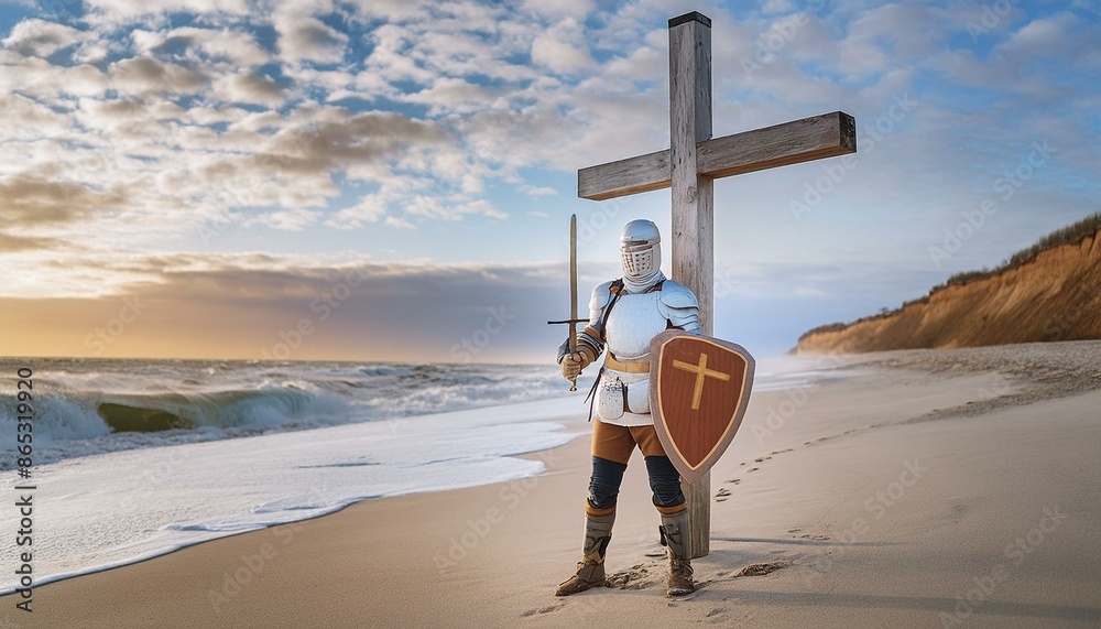 Ephesians - The Armor of God. The Knight wearing Armor of God based on ...