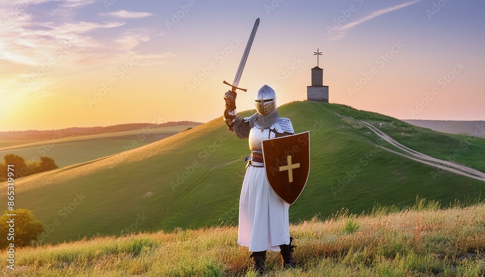 Ephesians - The Armor of God. The Knight wearing Armor of God based on ...