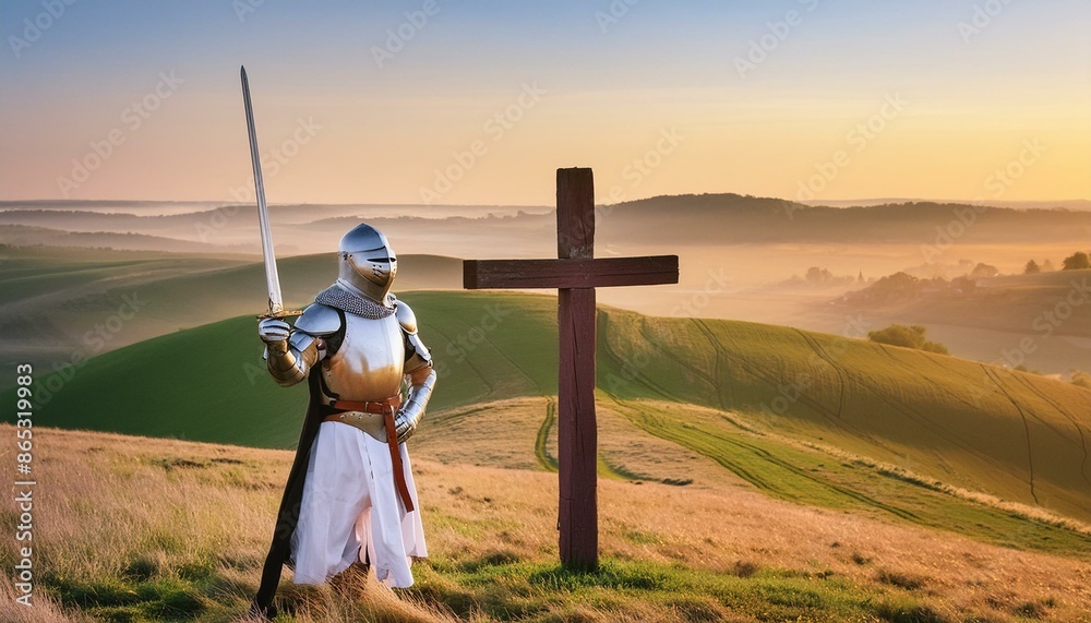 Ephesians - The Armor of God. The Knight wearing Armor of God based on ...