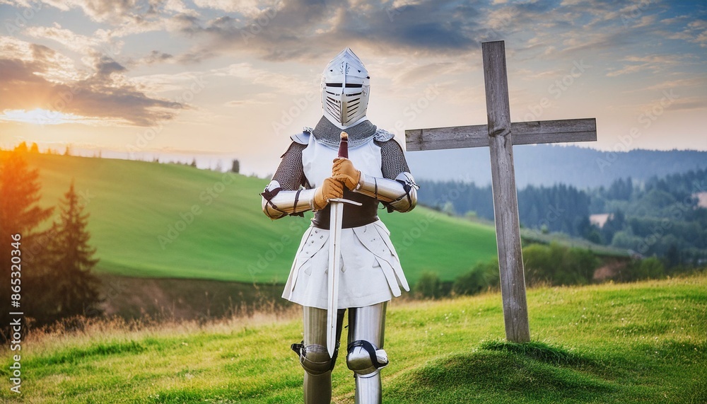 Ephesians - The Armor of God. The Knight wearing Armor of God based on ...
