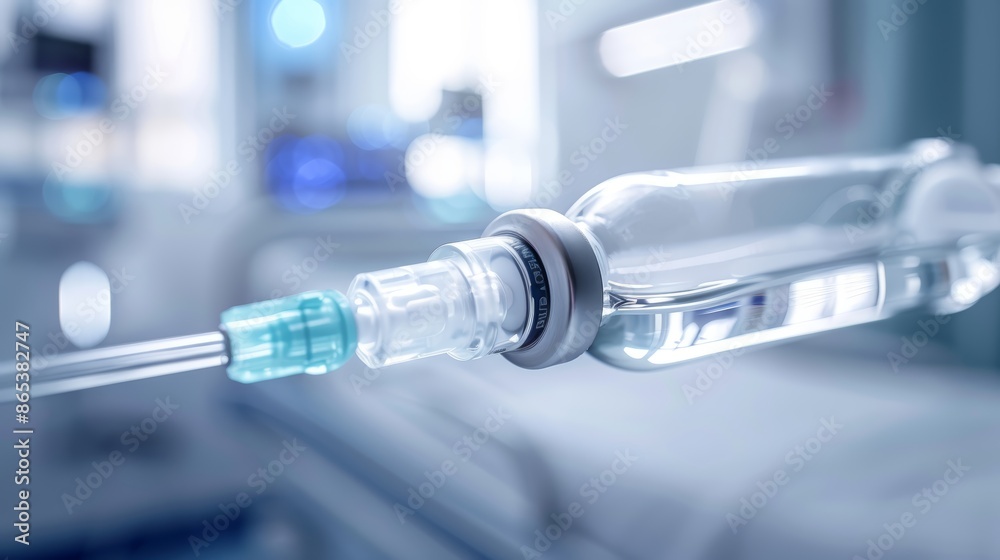 Detailed photo of an ambulance pulse oximeter probe, hyper realistic ...