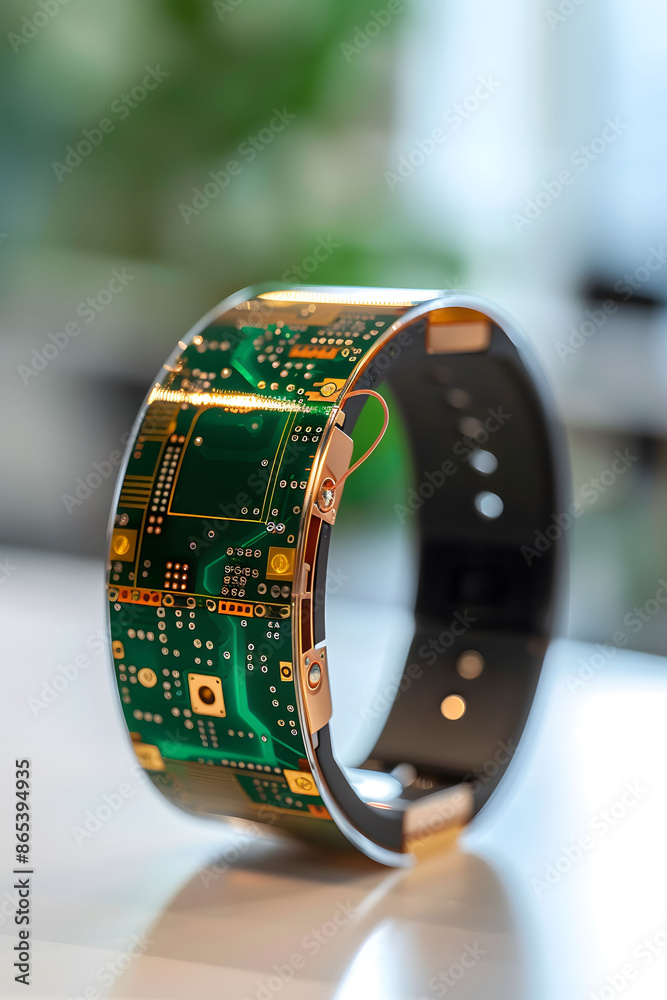 Technology theme like AI, robot, chip, lab on Vertical Background ...