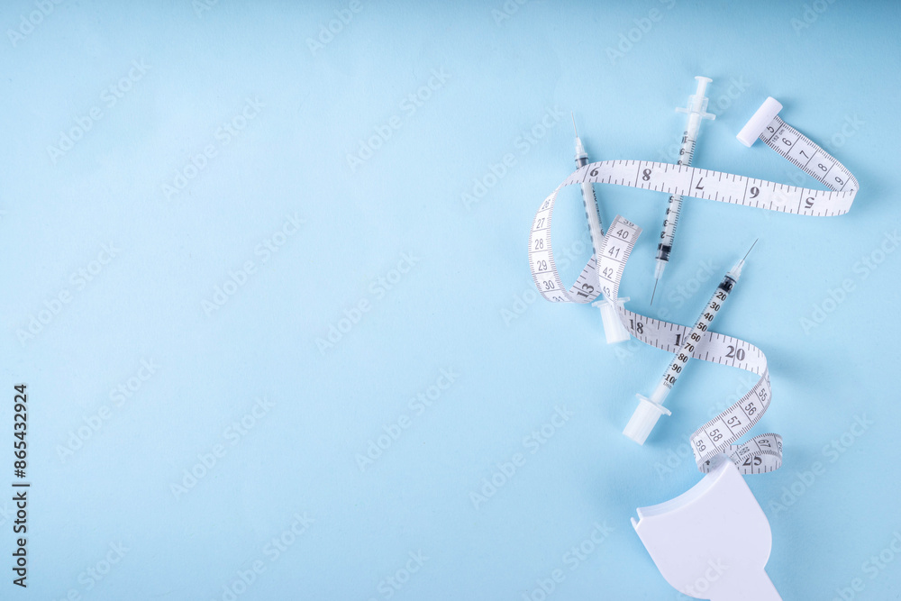 Weight loss injection. Insulin resistance, diabetes, slimming healthy ...