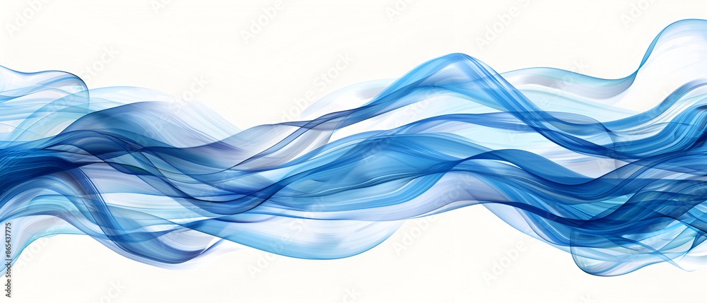 element with abstract blue lines for website, banner and brochure ...
