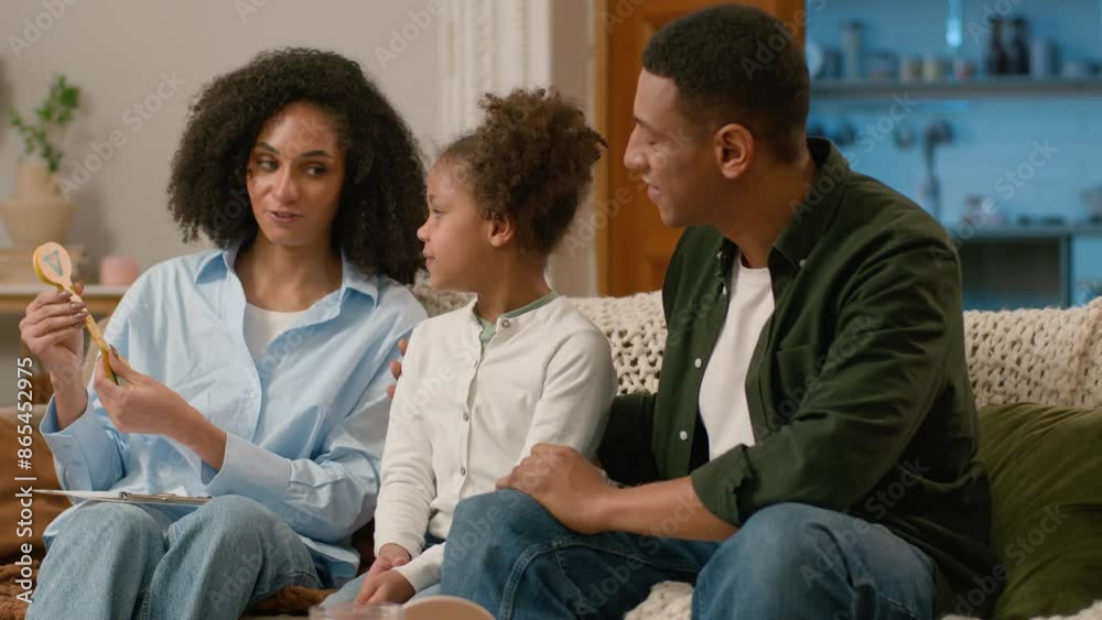 Mother father family daughter little girl man woman female male health ...