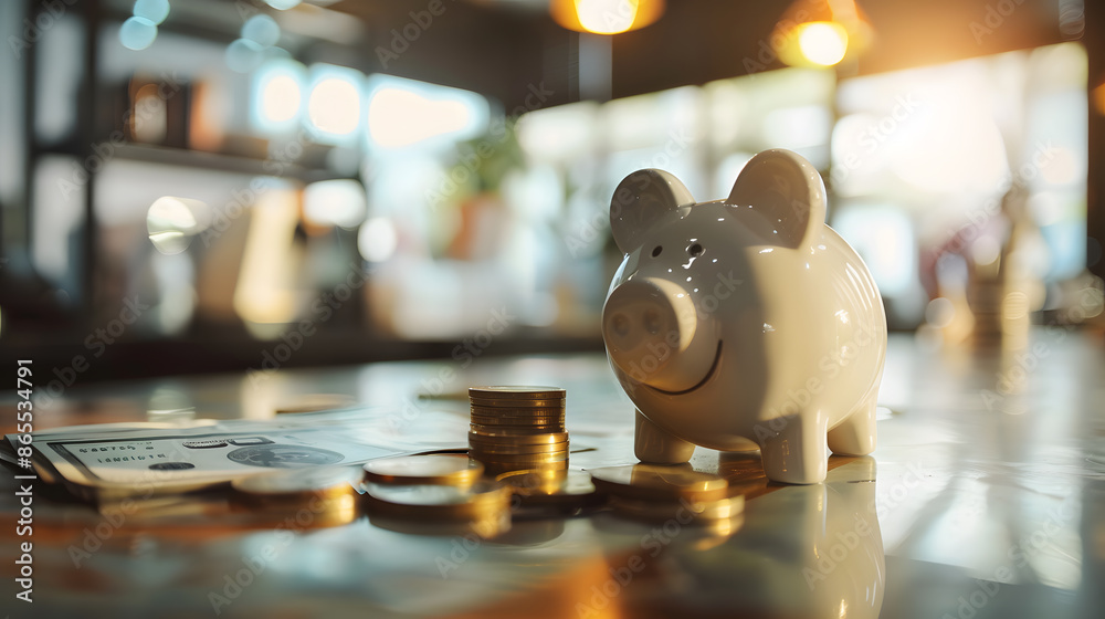 In a bright and welcoming bank office, a couple sits across from a ...