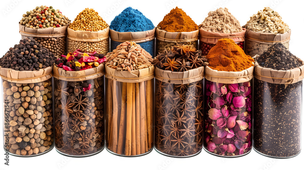 arabic spices at the market souk madinat jumeirah in dubai, uae ...