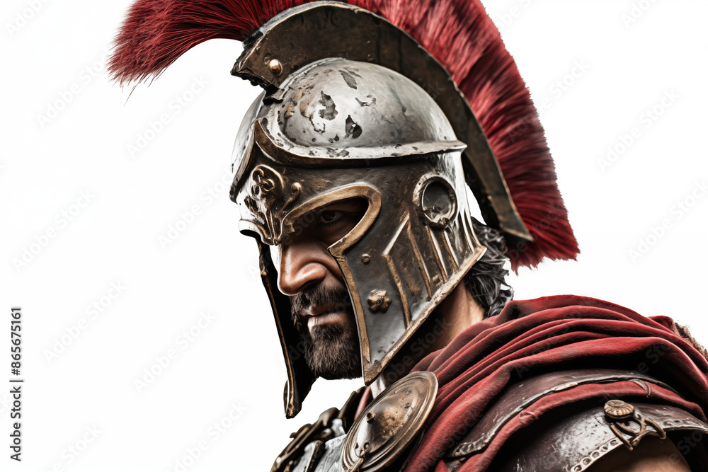 Spartan warrior on a white background. Spartan War. Topics related to ...